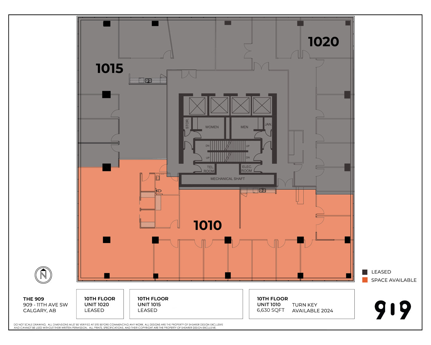 Floorplans | 909 & 919