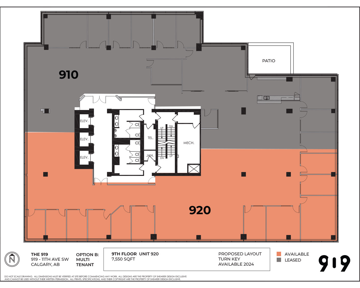 Floorplans | 909 & 919